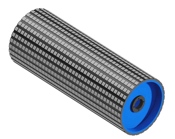 Industrial Conveyor Pulley Lagging | Luff Industries