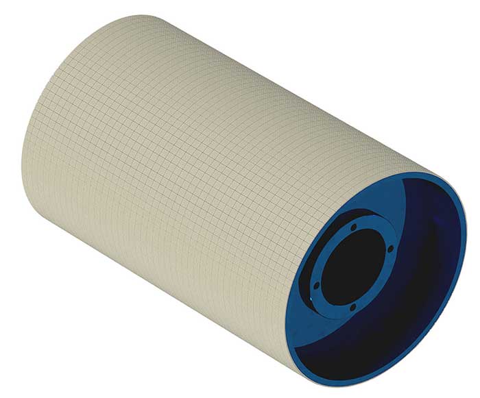 Industrial Conveyor Pulley Lagging | Luff Industries